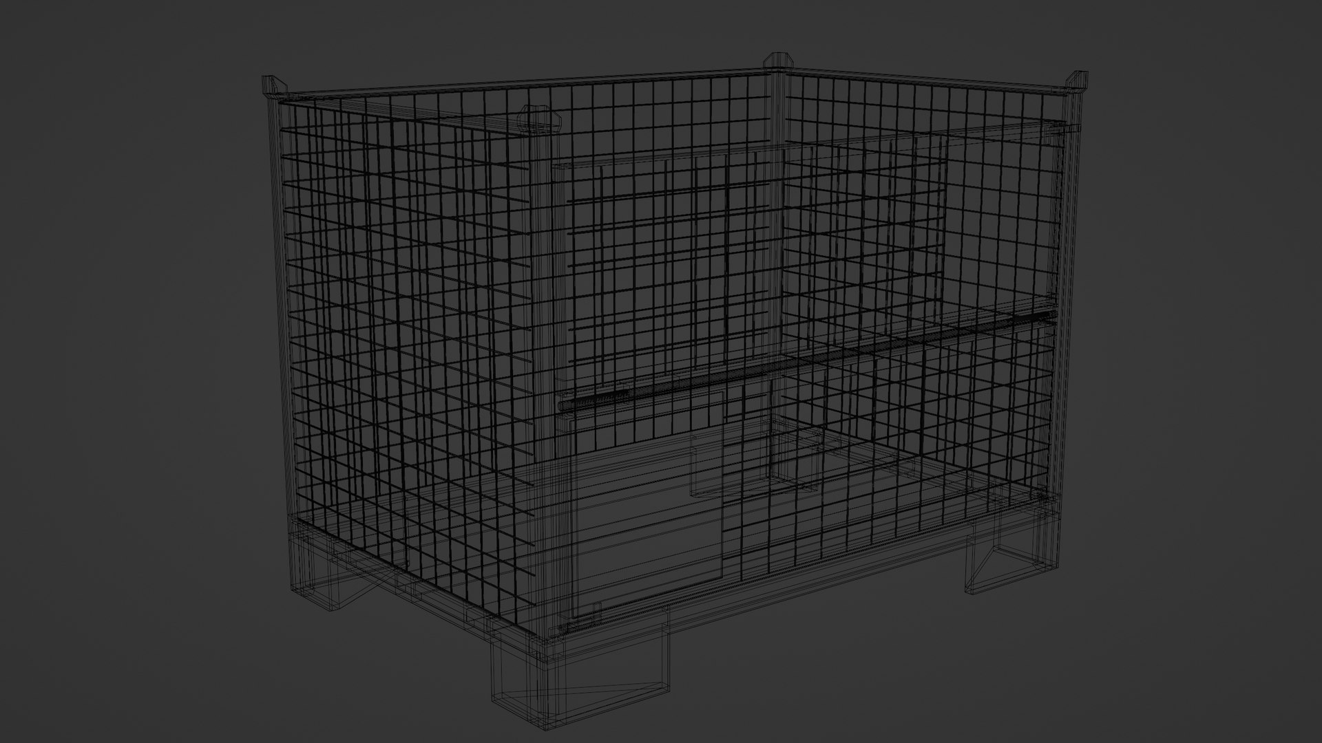 3D Gitterbox - TurboSquid 2140211