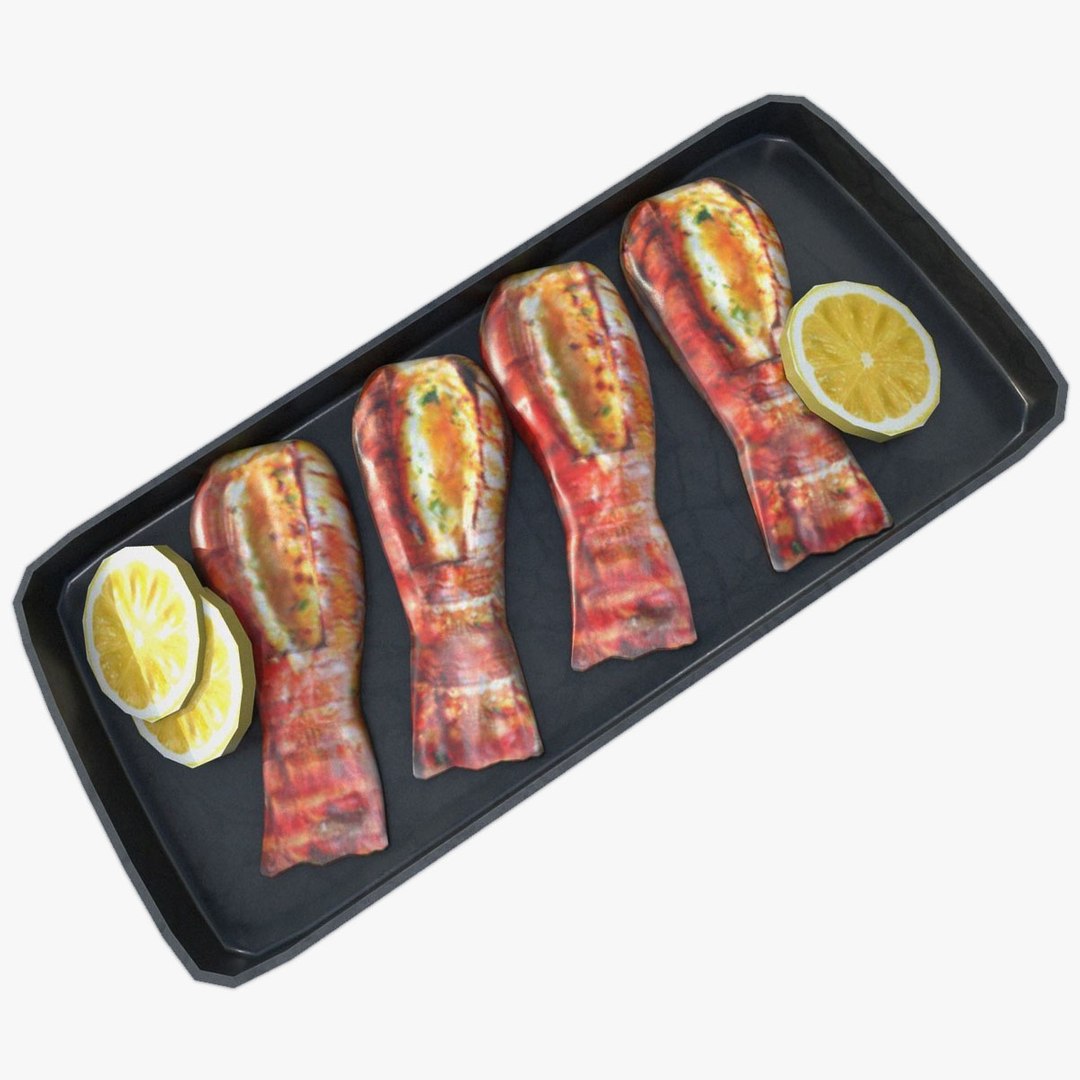3D Model Lobster Seafood - TurboSquid 2396413