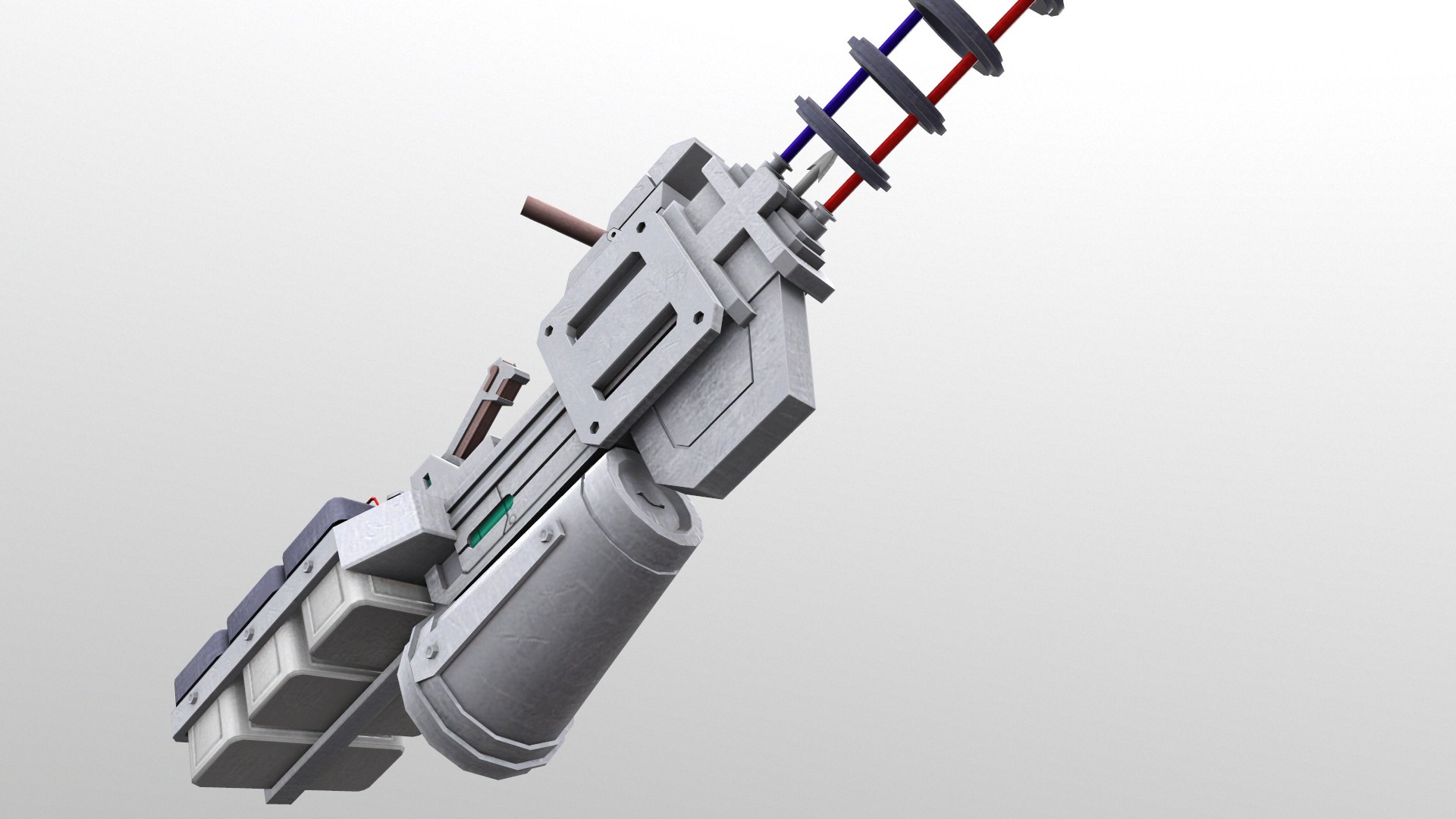 3D Harpoon Gun Level 4 Model - TurboSquid 2191315