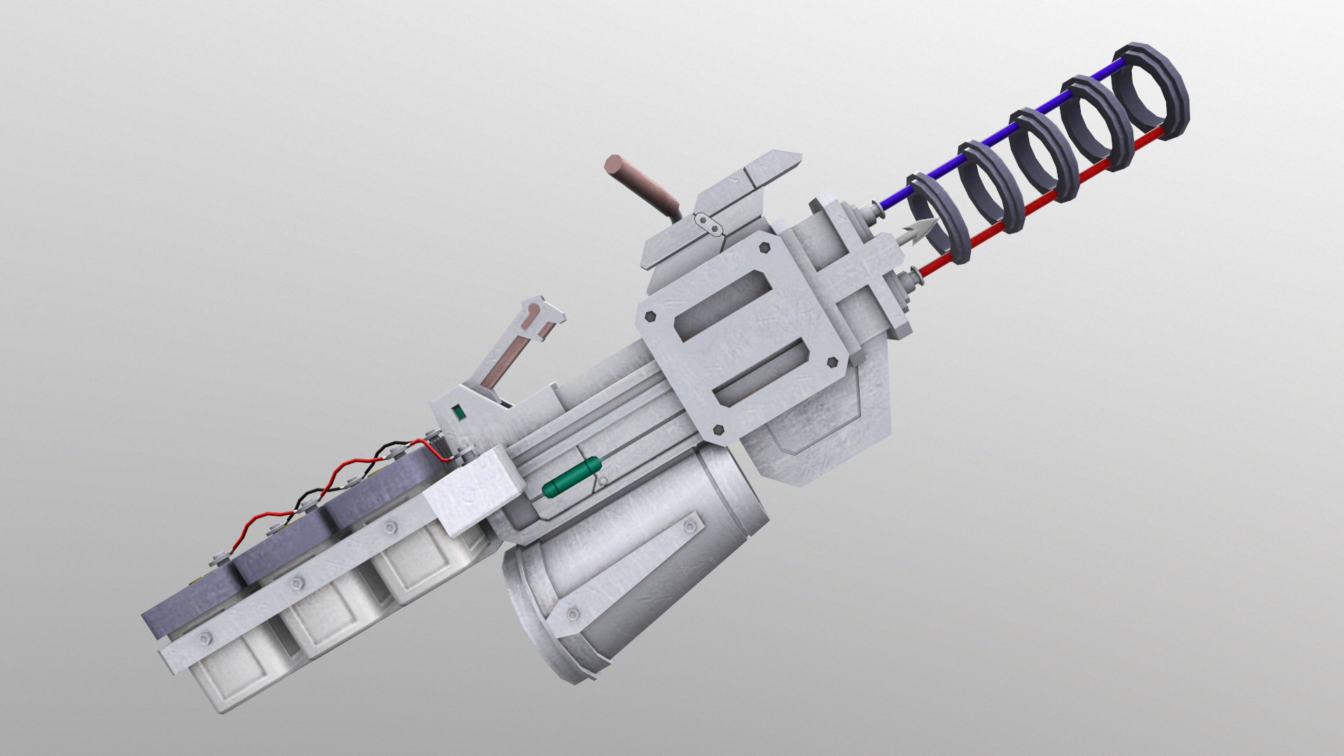 3D Harpoon Gun Level 4 Model - TurboSquid 2191315