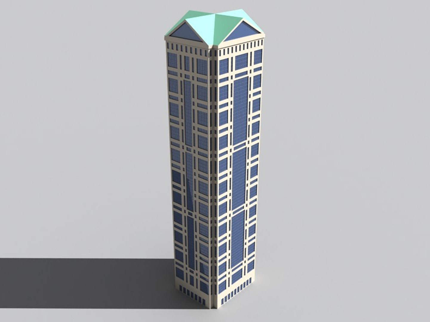 3d model r donnelley building