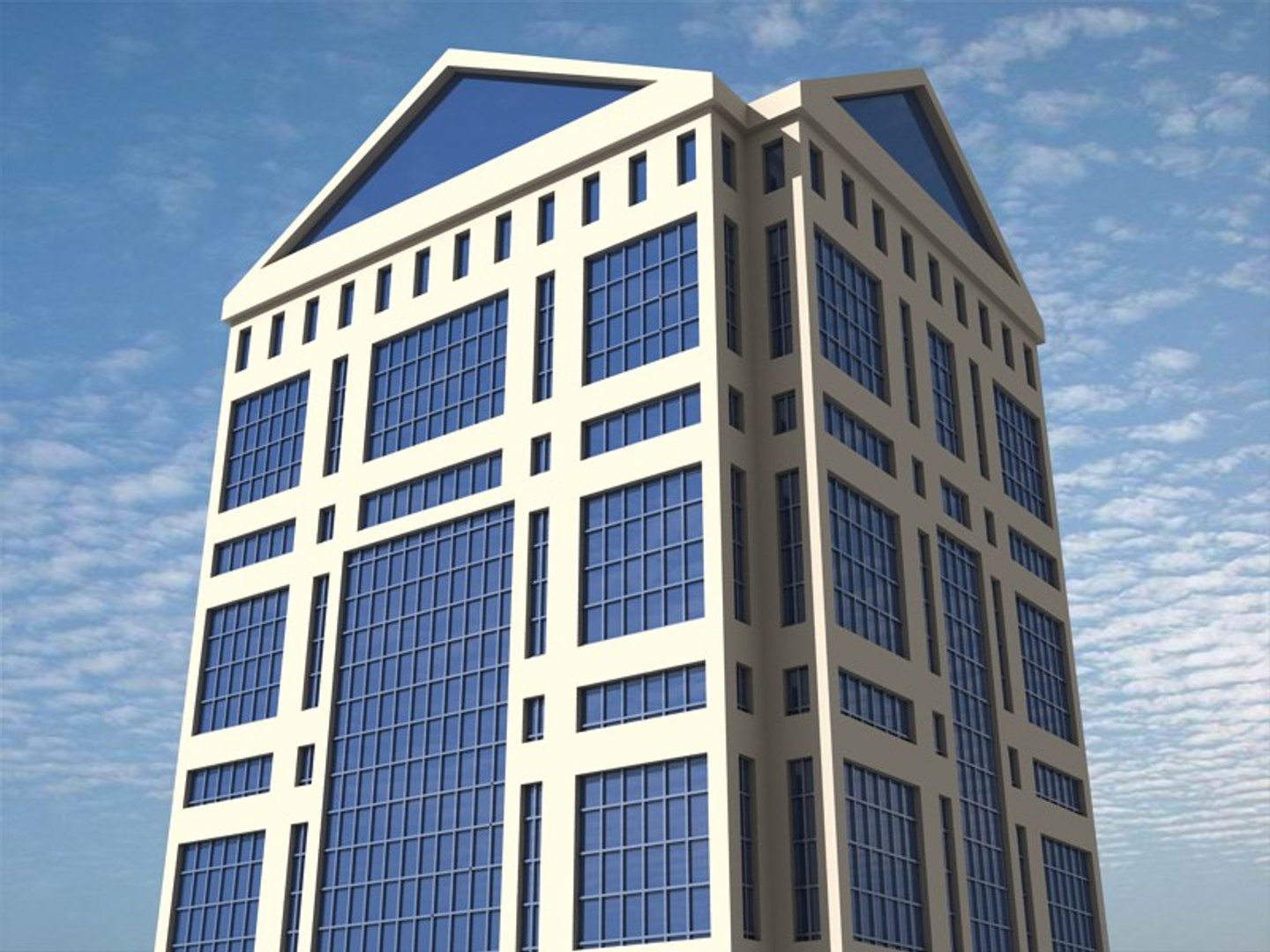 3d model r donnelley building