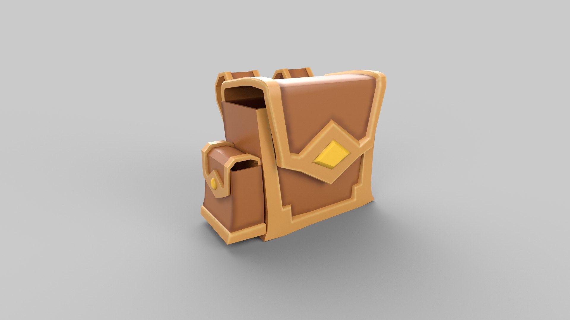 Stylized Bag 3D - TurboSquid 1845306