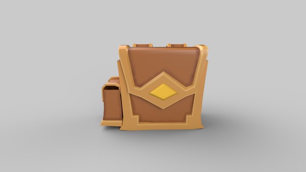 Stylized bag 3D - TurboSquid 1845306