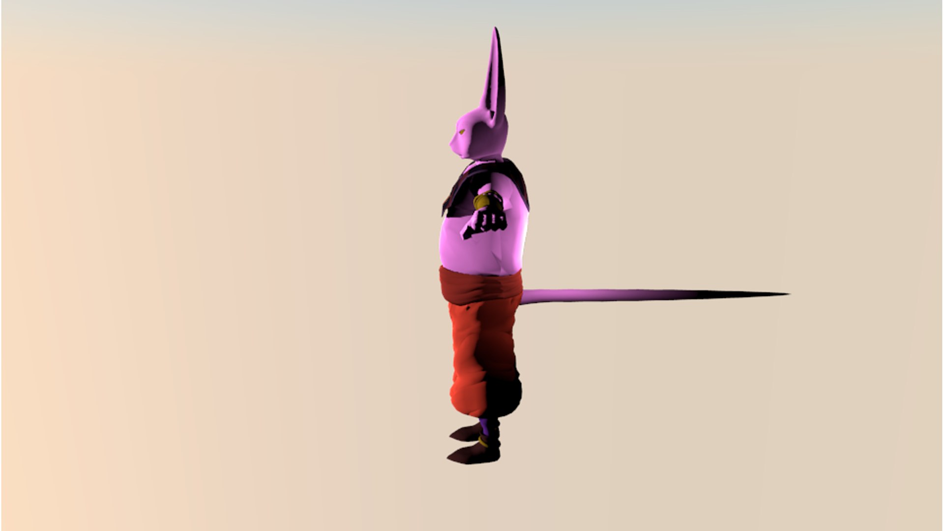 Champa Beerus Dbs 3d Model
