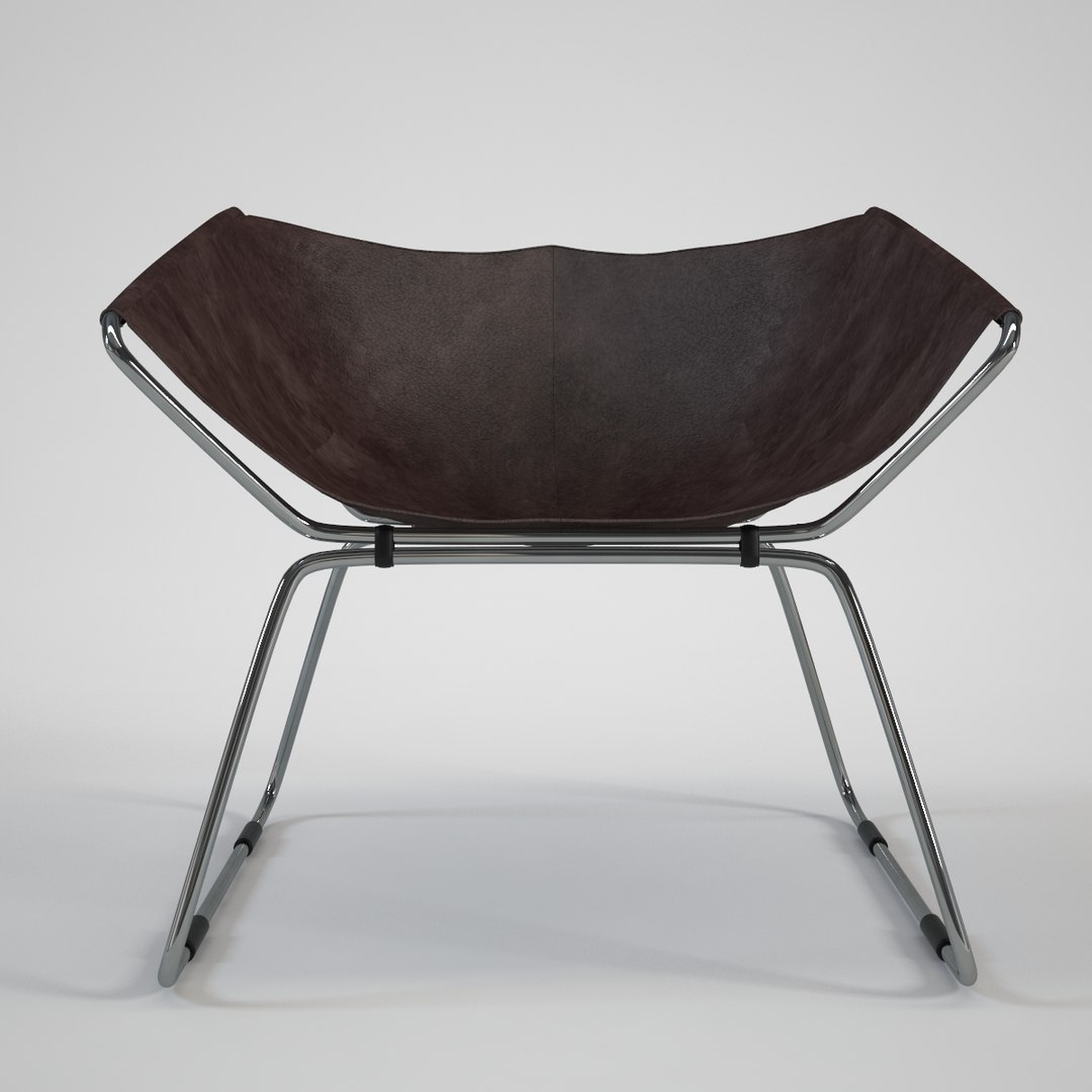 3d Model Realistic Easychair