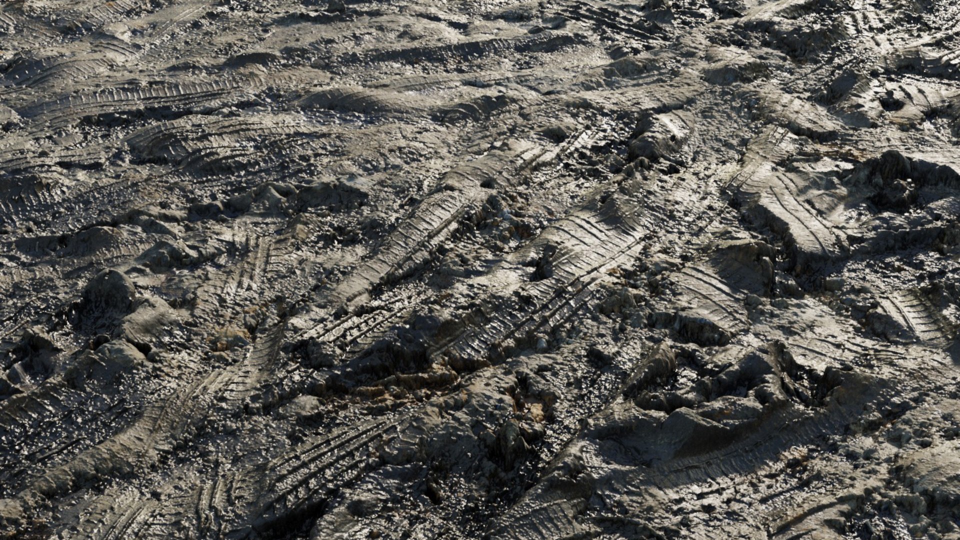 Wet Mud Material 05 Model - TurboSquid 2416465