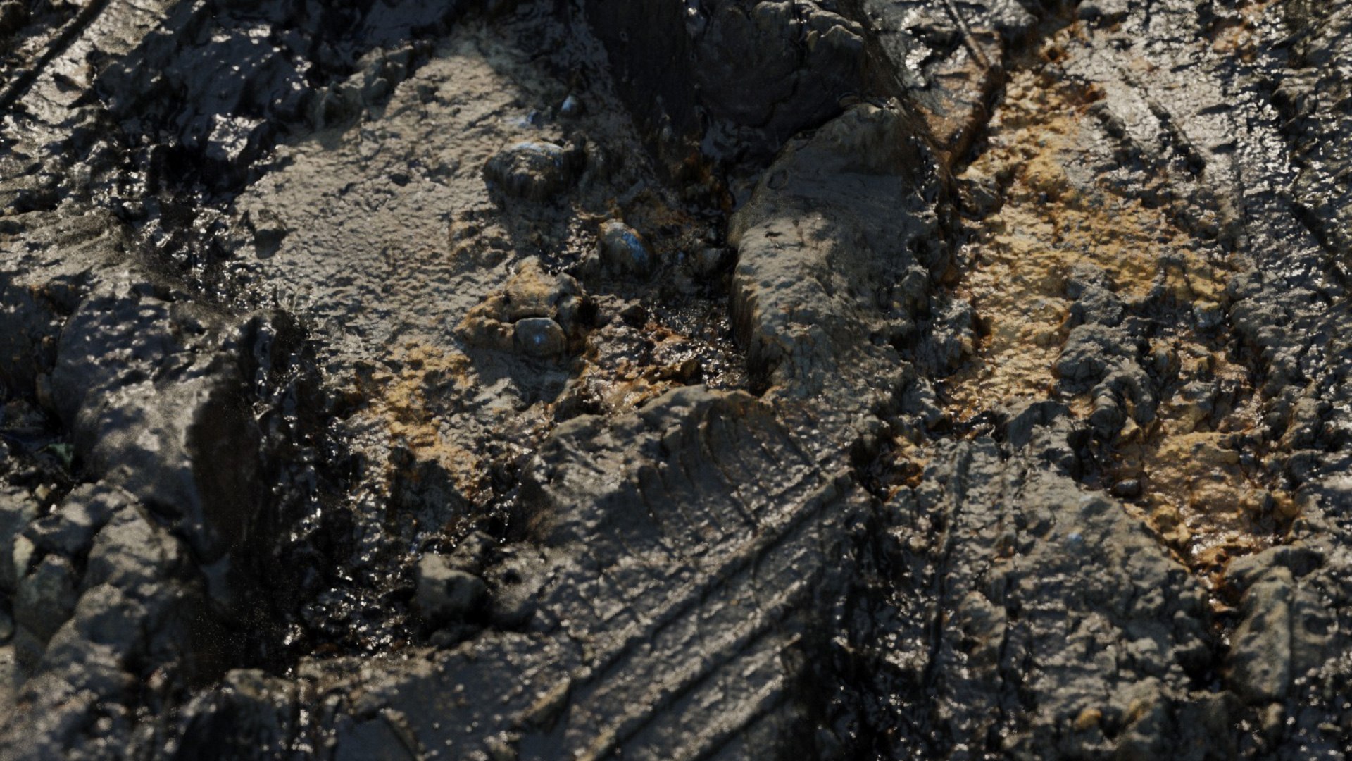 Wet Mud Material 05 Model - TurboSquid 2416465