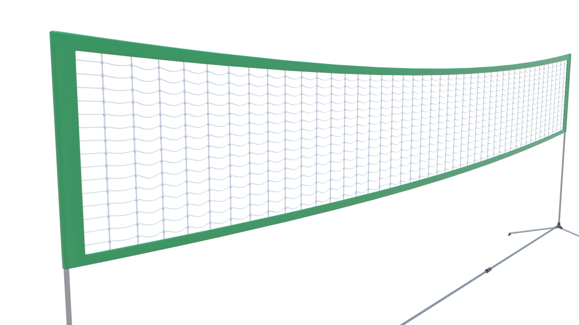 Badminton Net - Green Model - TurboSquid 1907265