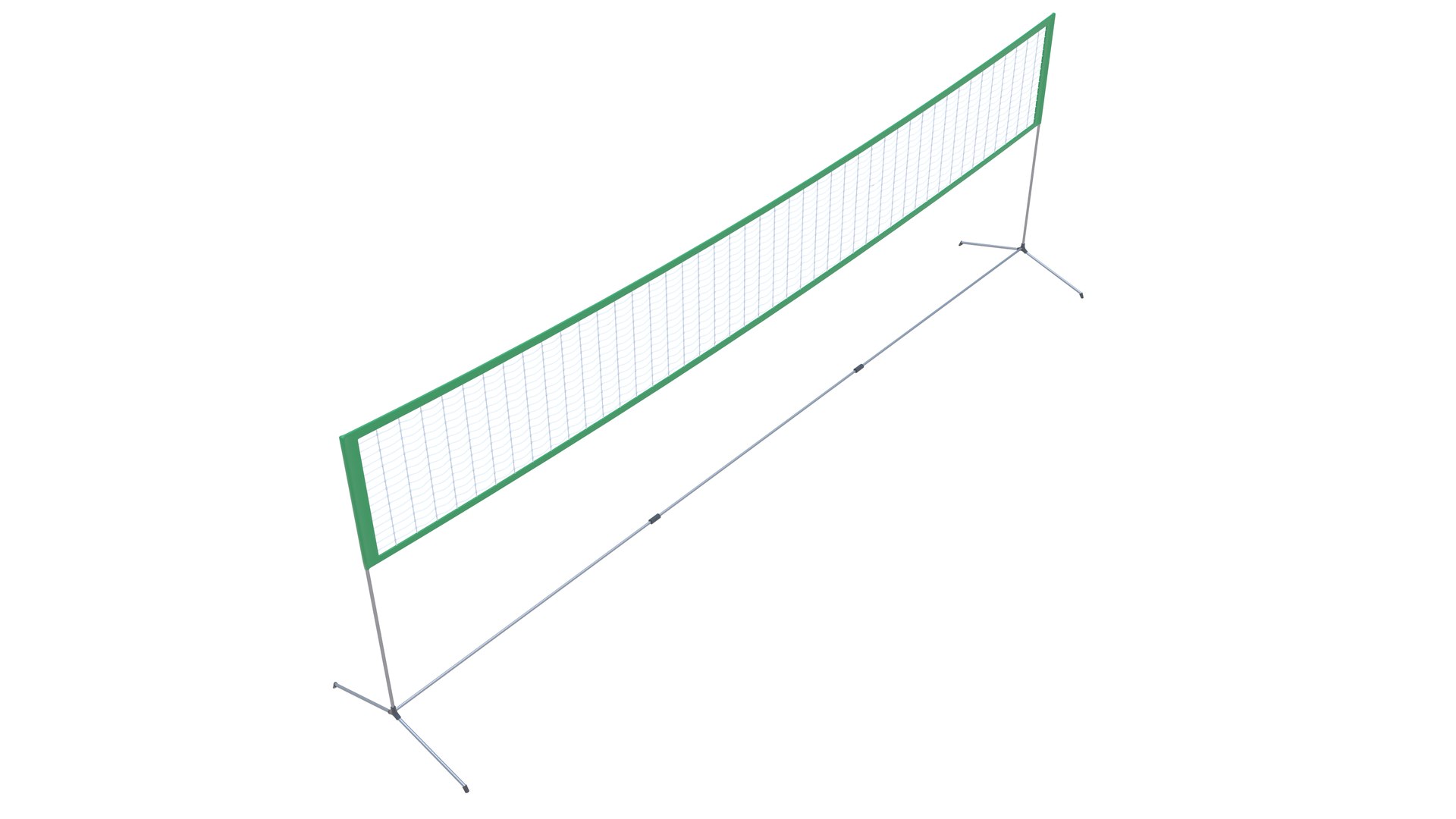 Badminton Net - Green Model - TurboSquid 1907265