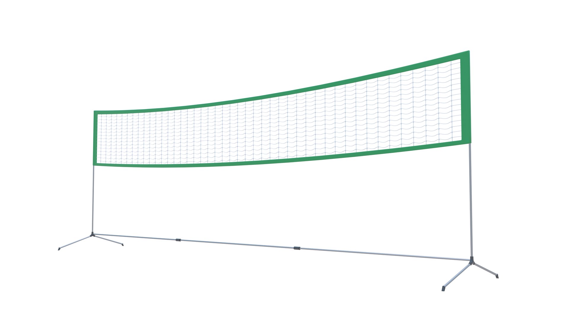 Badminton Net - Green Model - TurboSquid 1907265