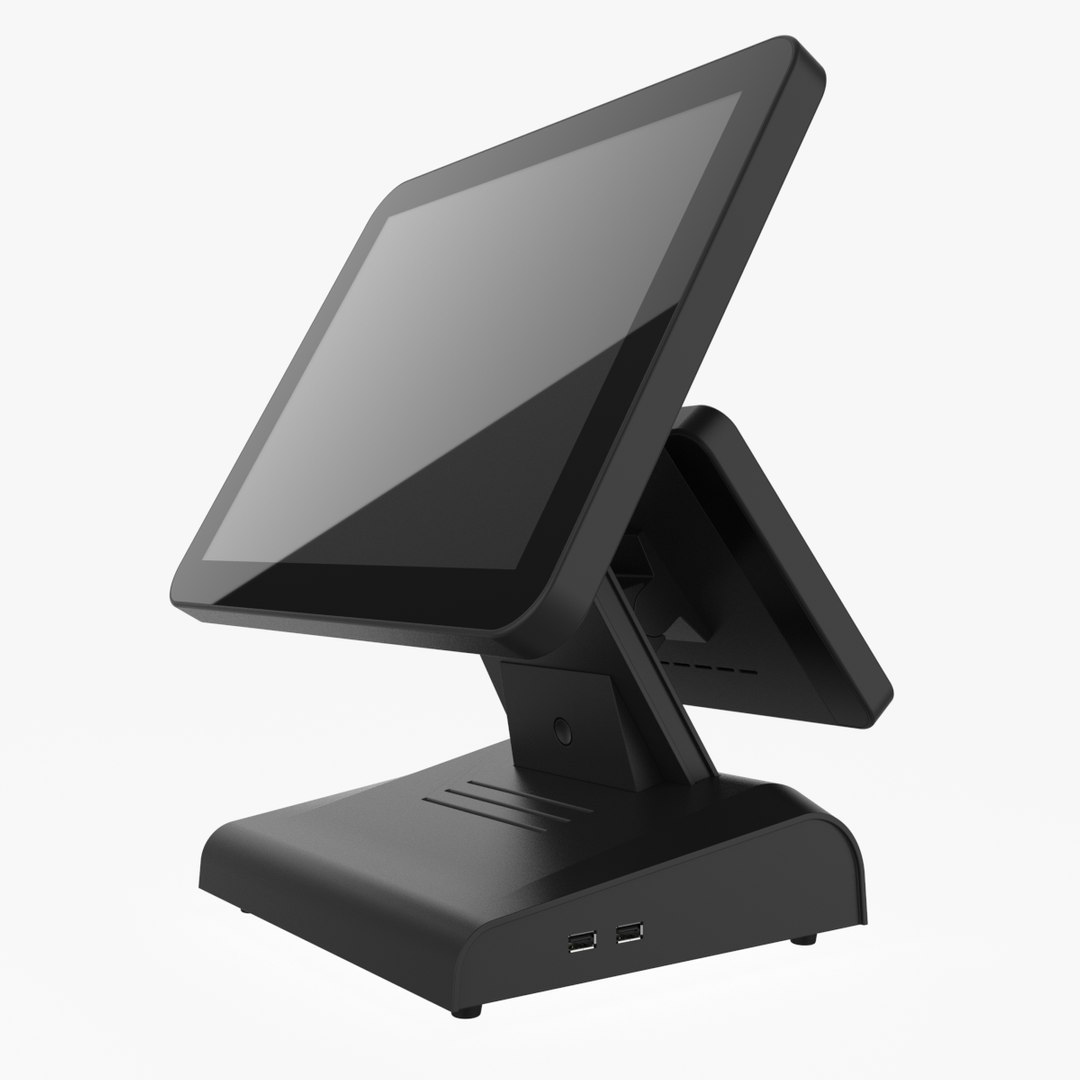 POS Terminal Monitor 3D - TurboSquid 2067370
