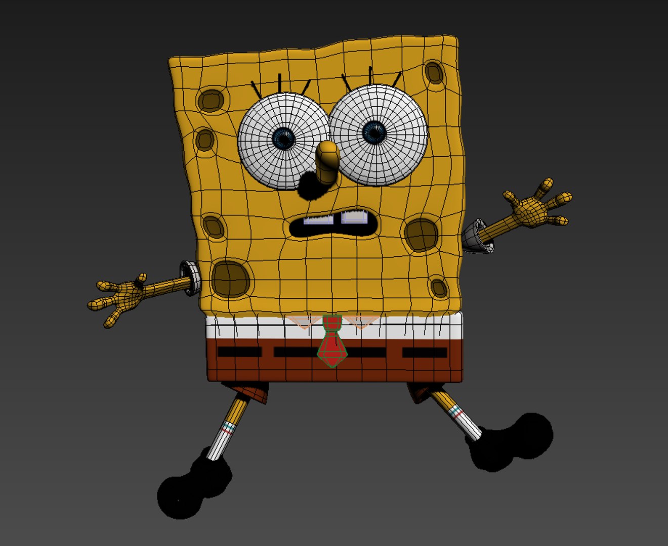 Free 3D Sponge Bob Model - TurboSquid 1335185