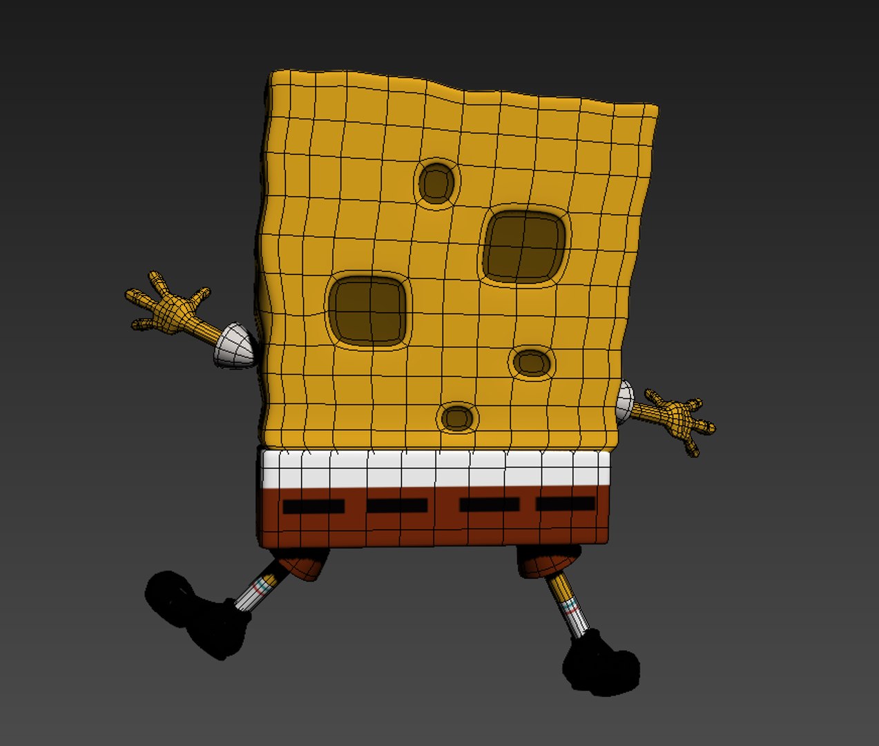 Free 3D Sponge Bob Model - TurboSquid 1335185