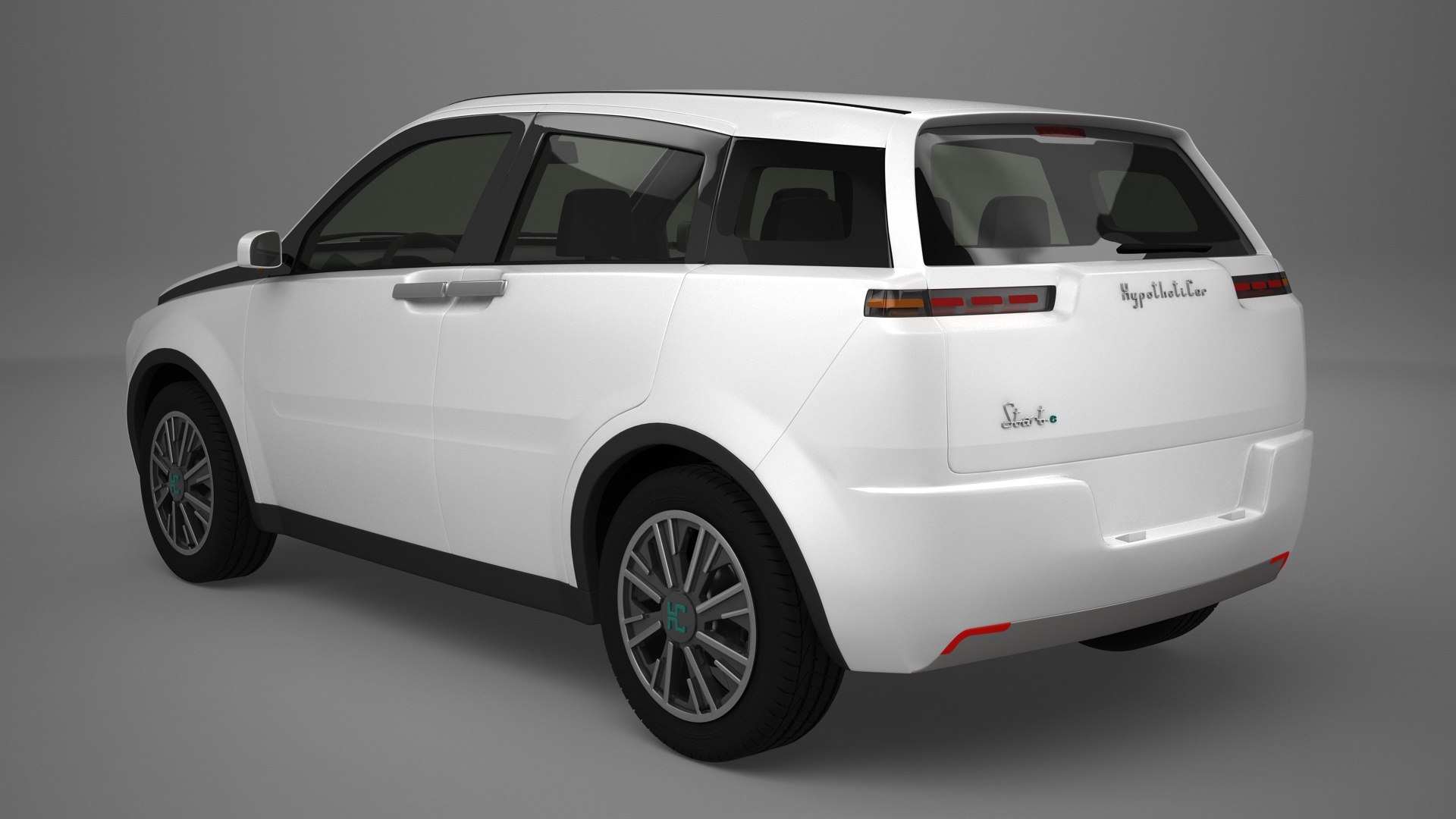 Generic SUV-Crossover Electric 3D Model - TurboSquid 2087119