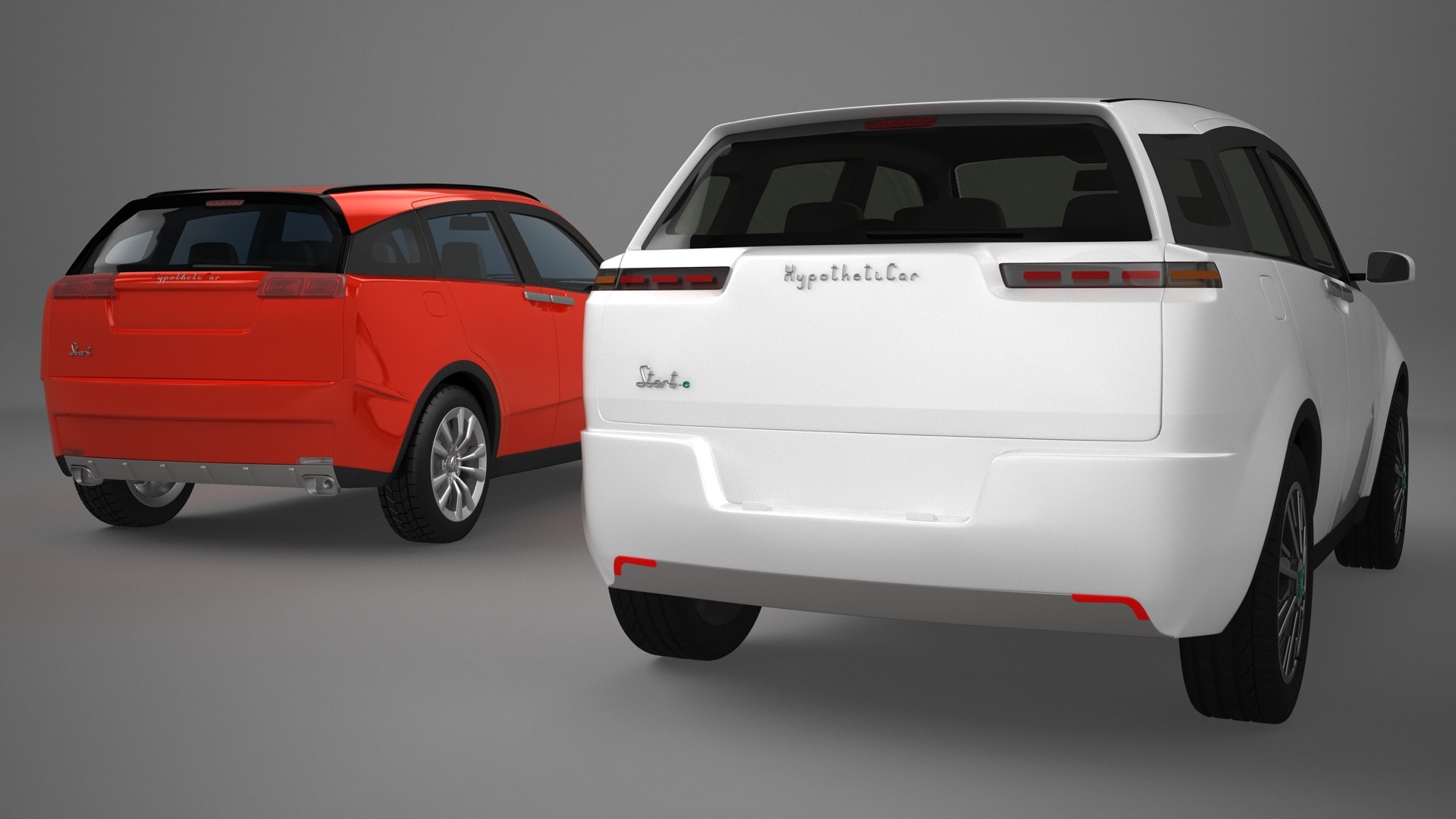 Generic SUV-Crossover Electric 3D Model - TurboSquid 2087119