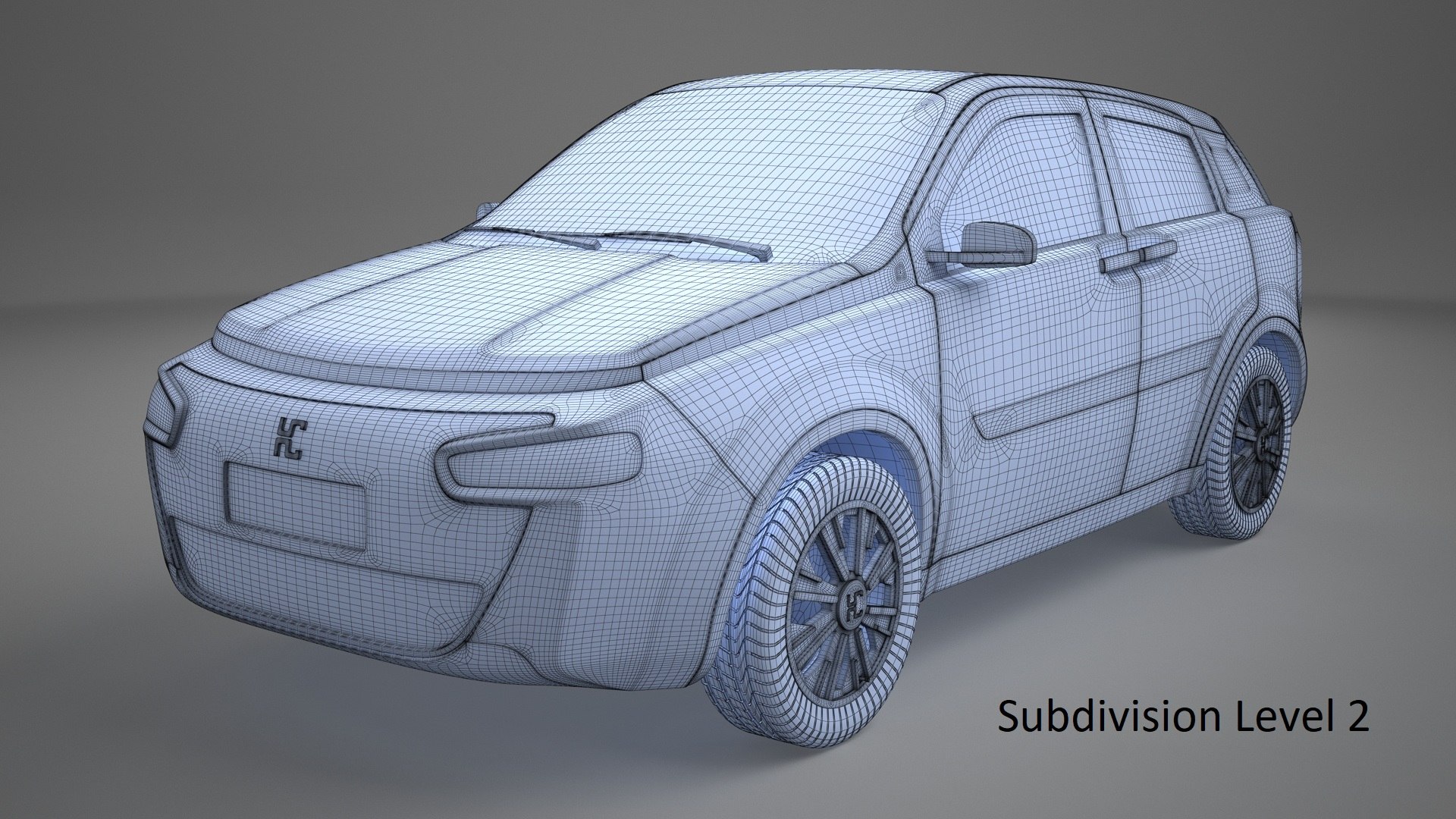 Generic SUV-Crossover Electric 3D Model - TurboSquid 2087119
