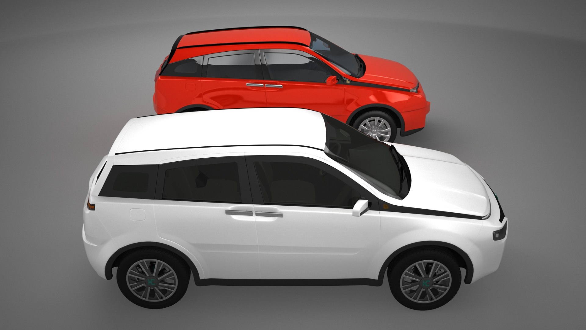 Generic SUV-Crossover Electric 3D Model - TurboSquid 2087119