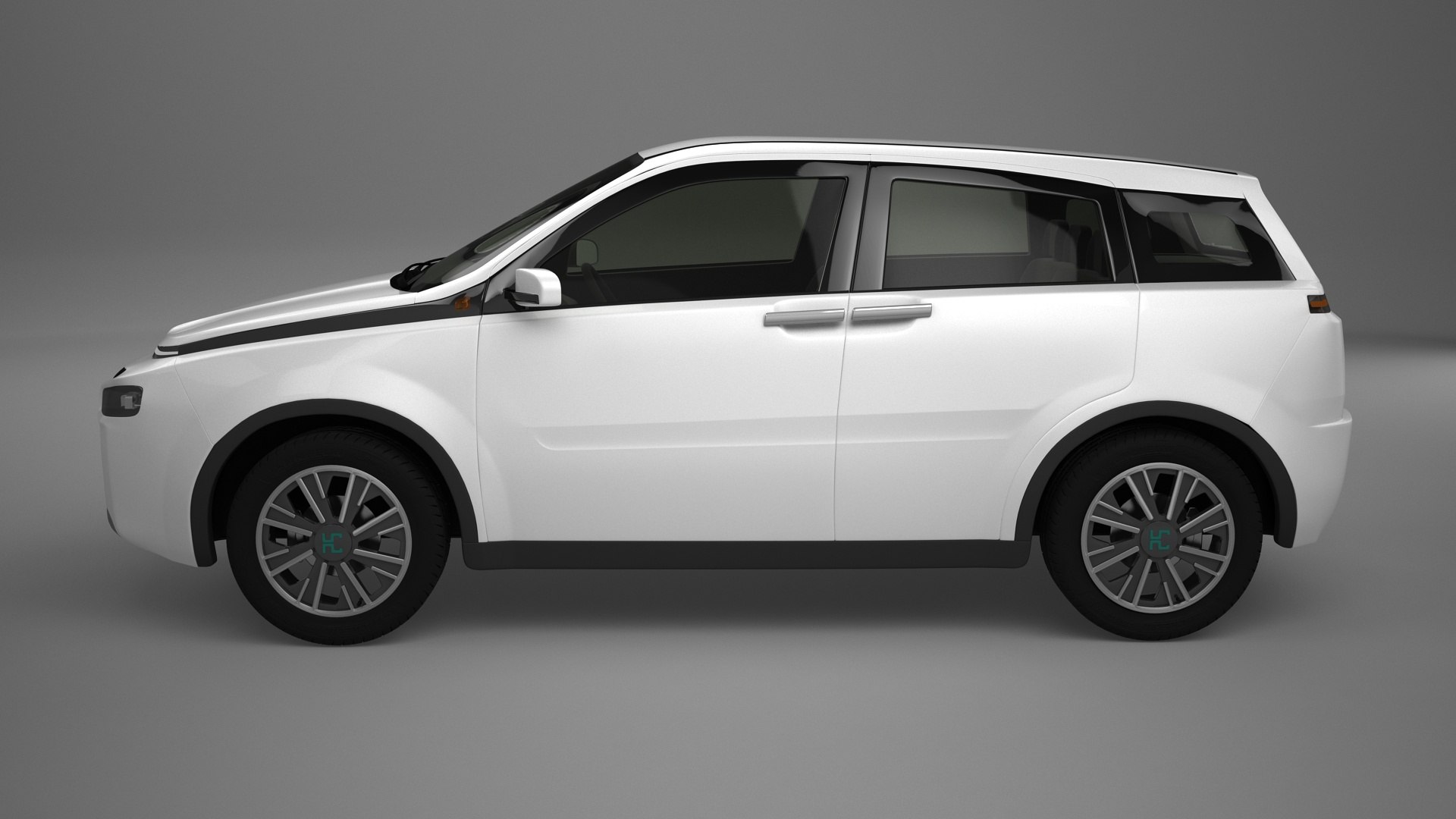 Generic SUV-Crossover Electric 3D Model - TurboSquid 2087119