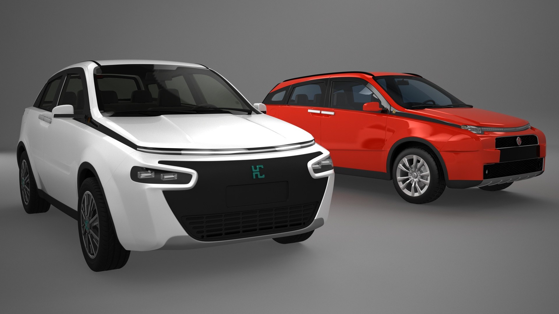 Generic SUV-Crossover Electric 3D Model - TurboSquid 2087119