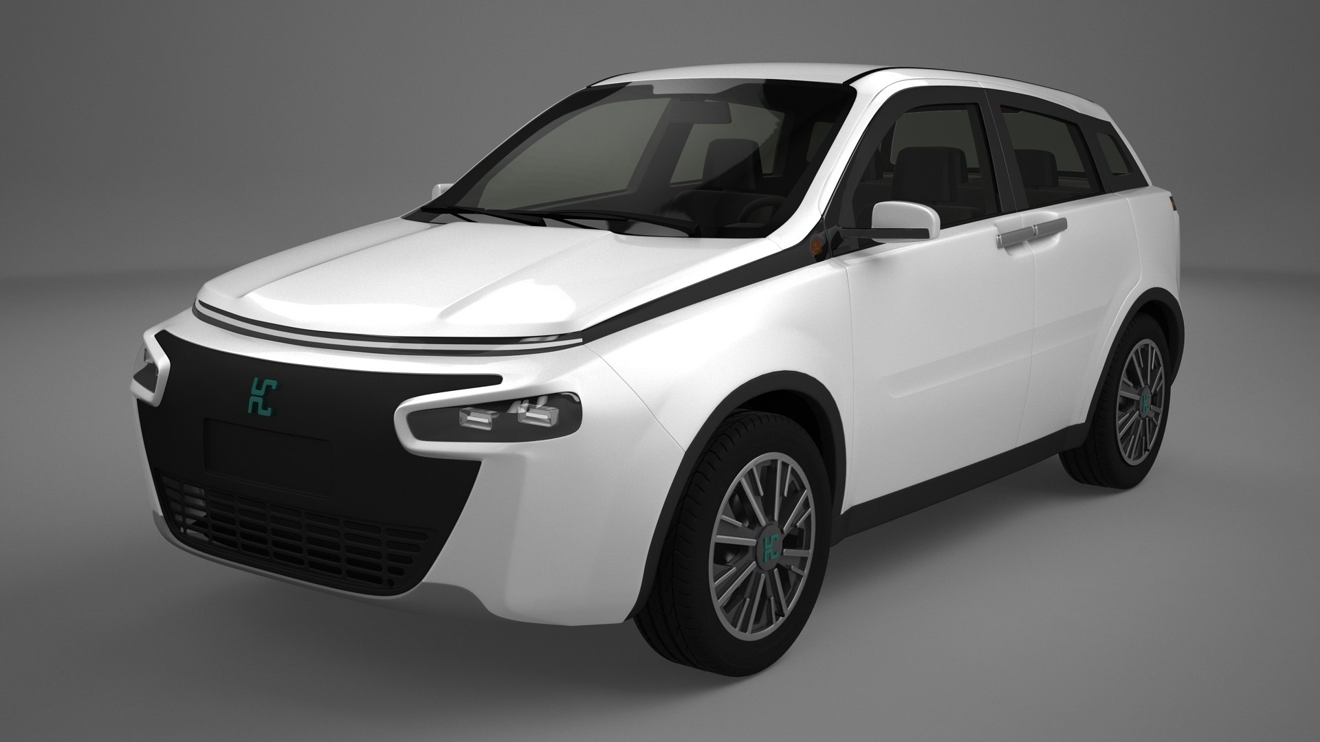 Generic SUV-Crossover Electric 3D Model - TurboSquid 2087119
