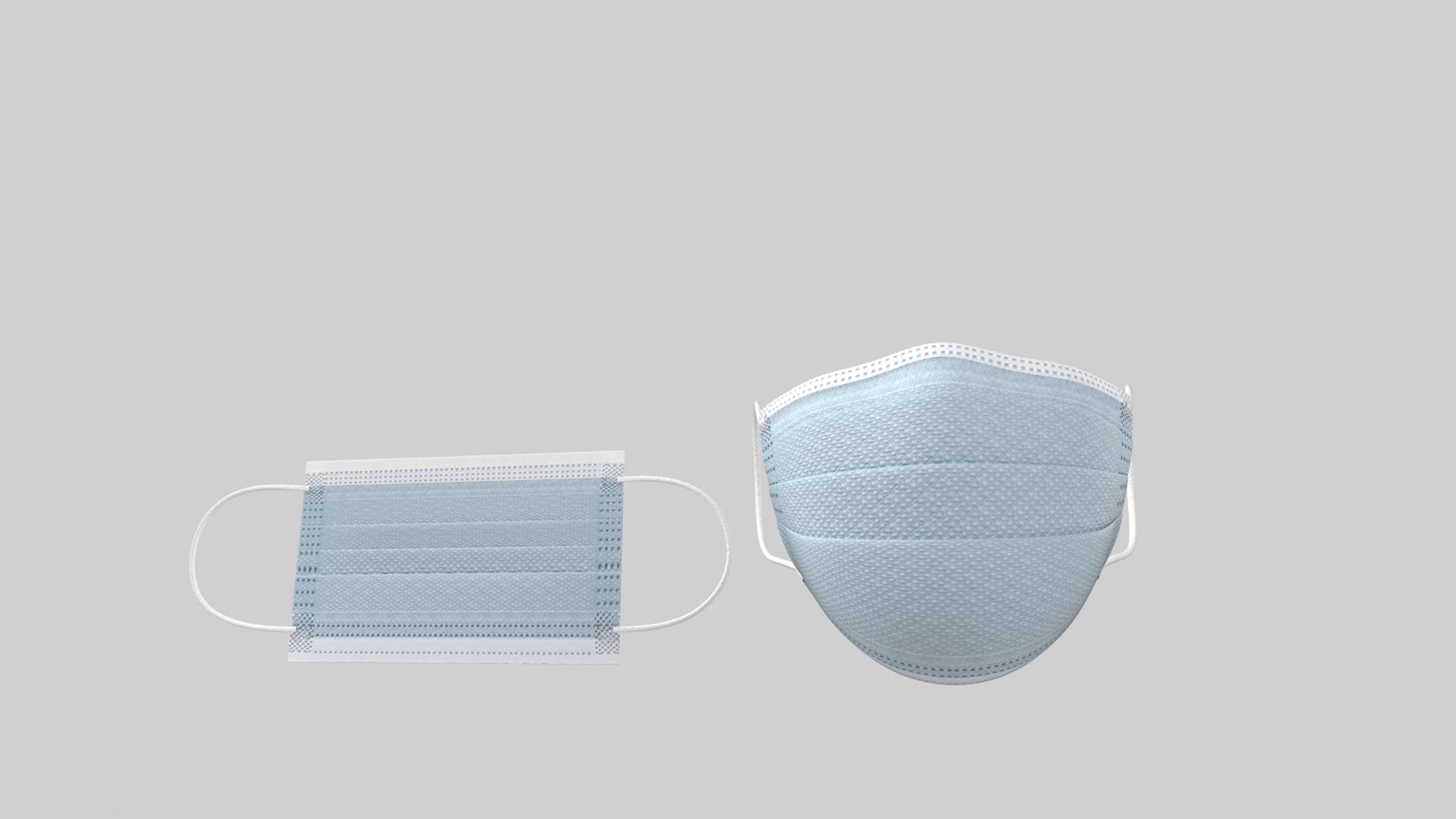 3D Surgical Mask - TurboSquid 2339063