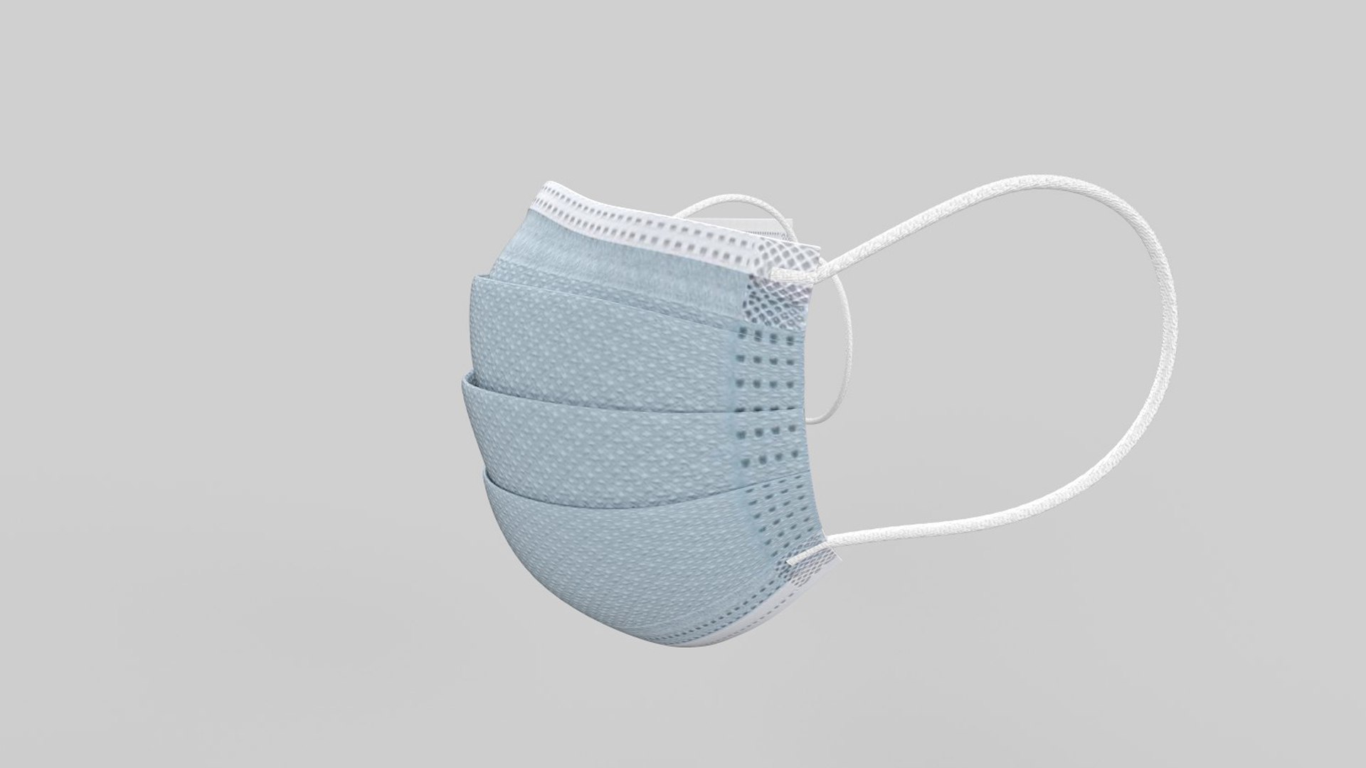 3D Surgical Mask - TurboSquid 2339063