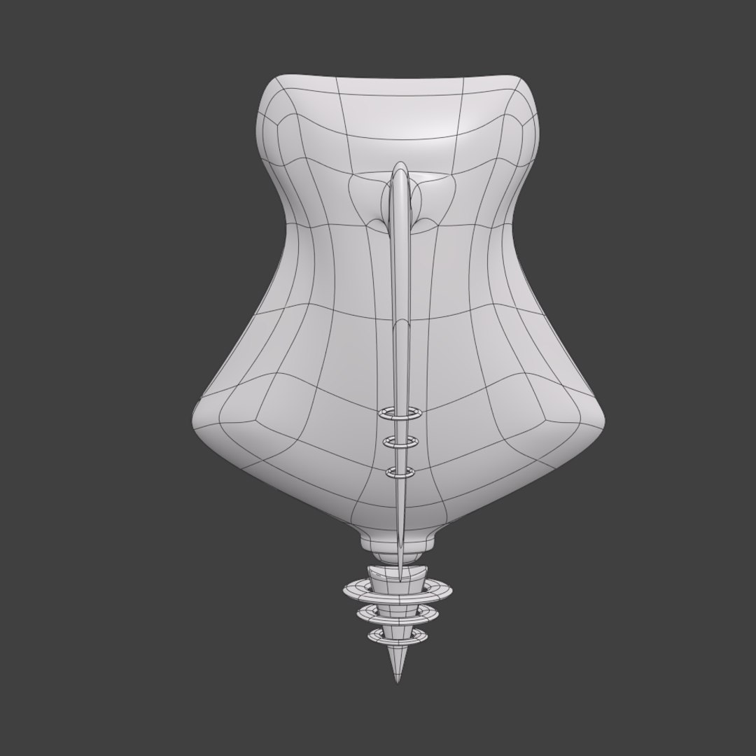 3d Futuristic Float Chair Model