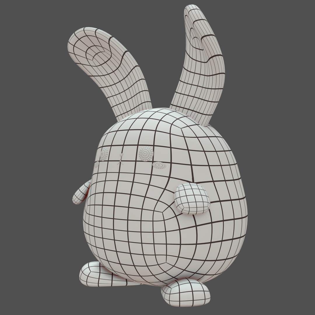 Plush Rabbit 3D model - TurboSquid 1717688