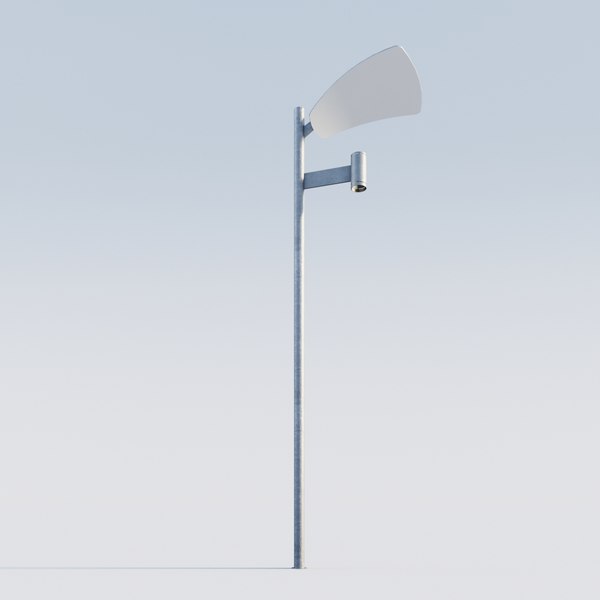 3d street lamp model