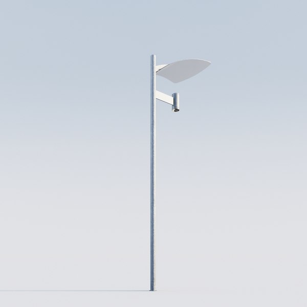 3d street lamp model