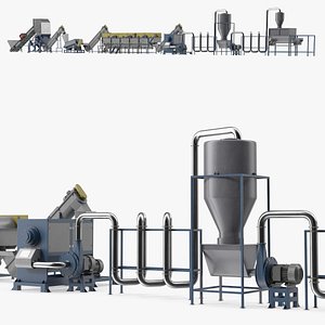 3D Plastic Recycling Machine Models - Browse & Download Formats ...