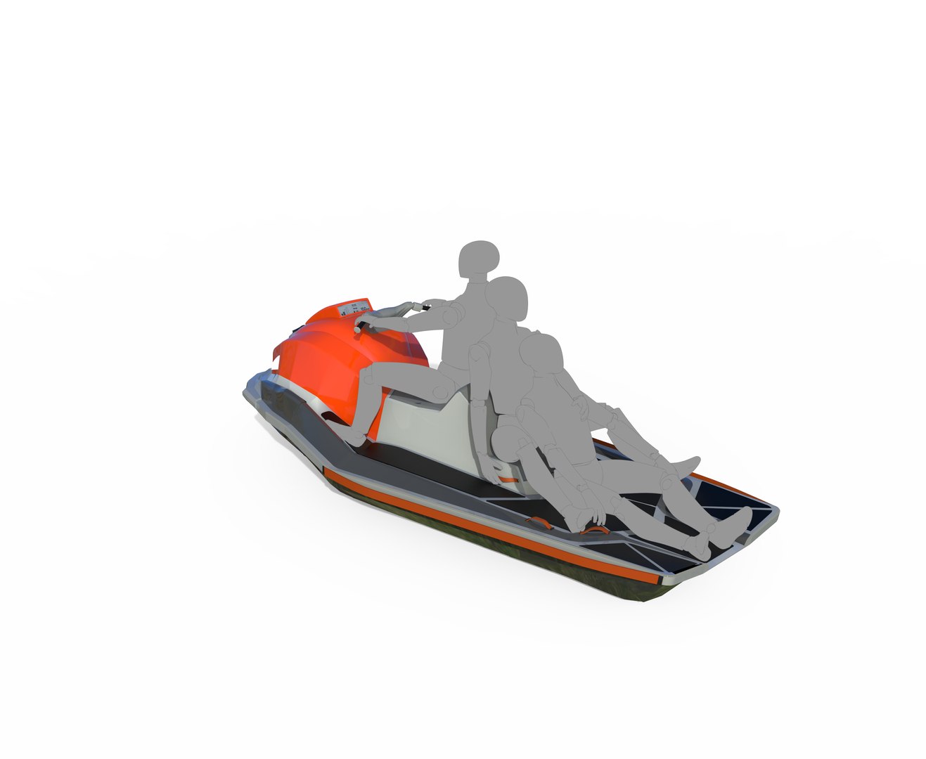 3D Jet Ski Model - TurboSquid 1733392