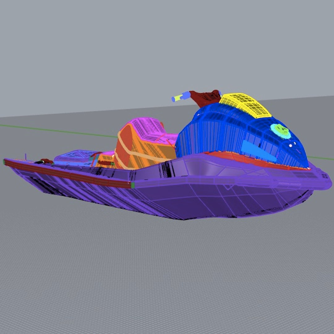 3D Jet Ski Model - TurboSquid 1733392