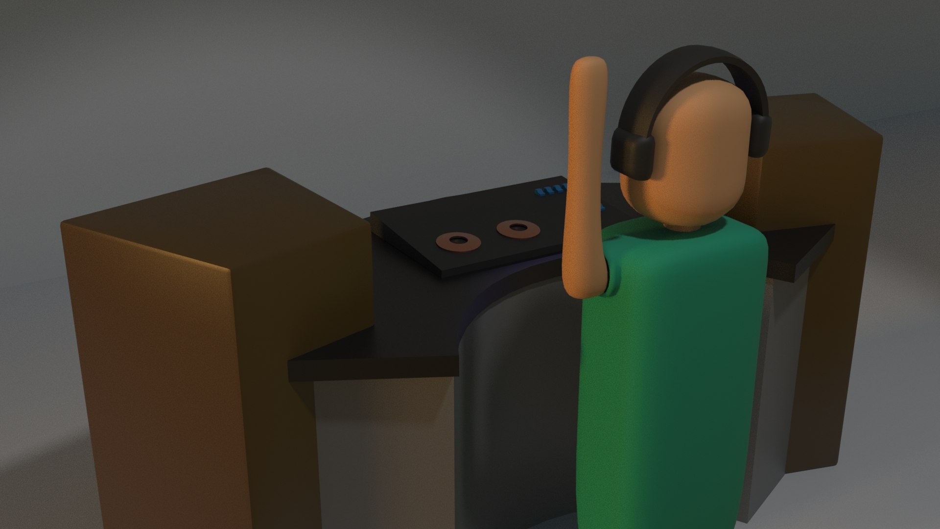 3D Model Dj Arm Bass - TurboSquid 1710725