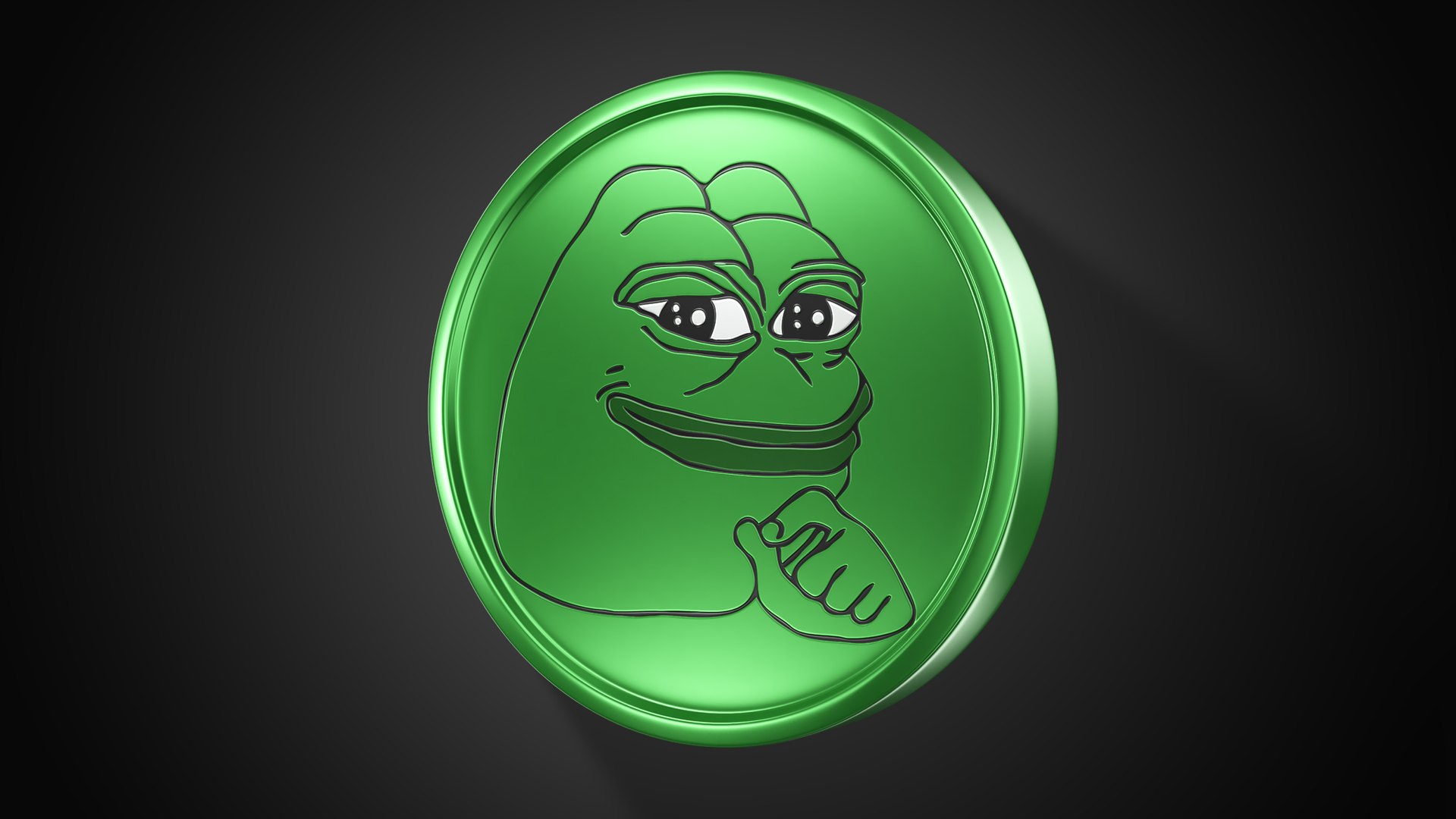 PEPE Coin Model - TurboSquid 2278736