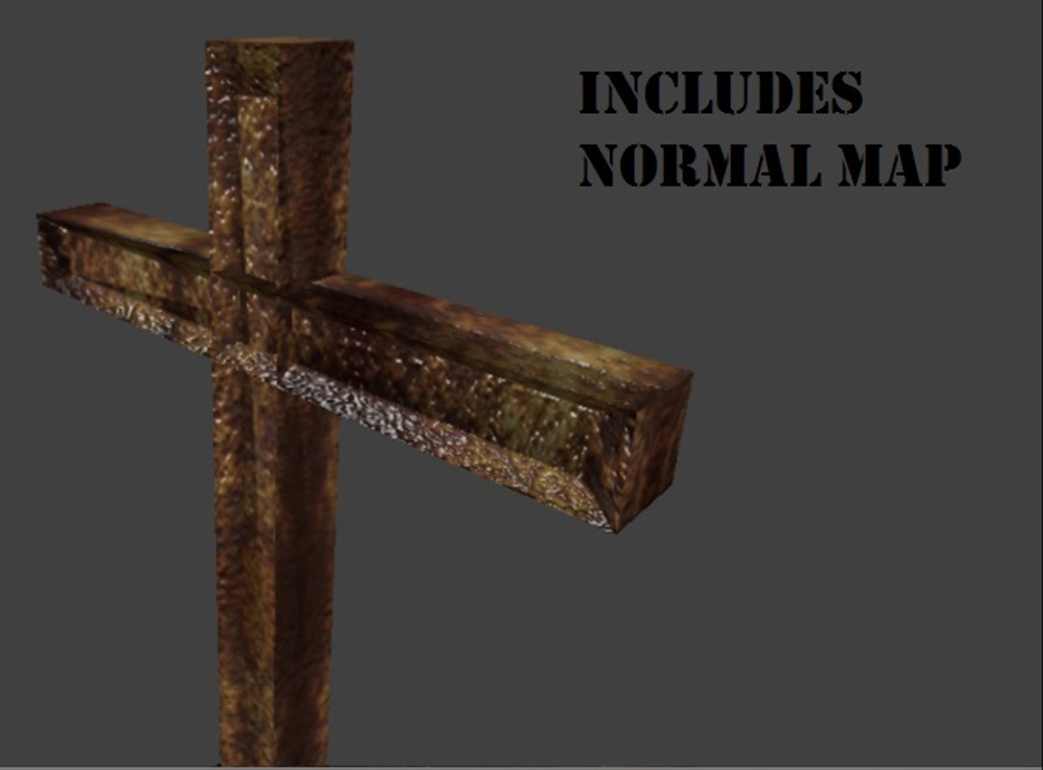 3d old iron cross model