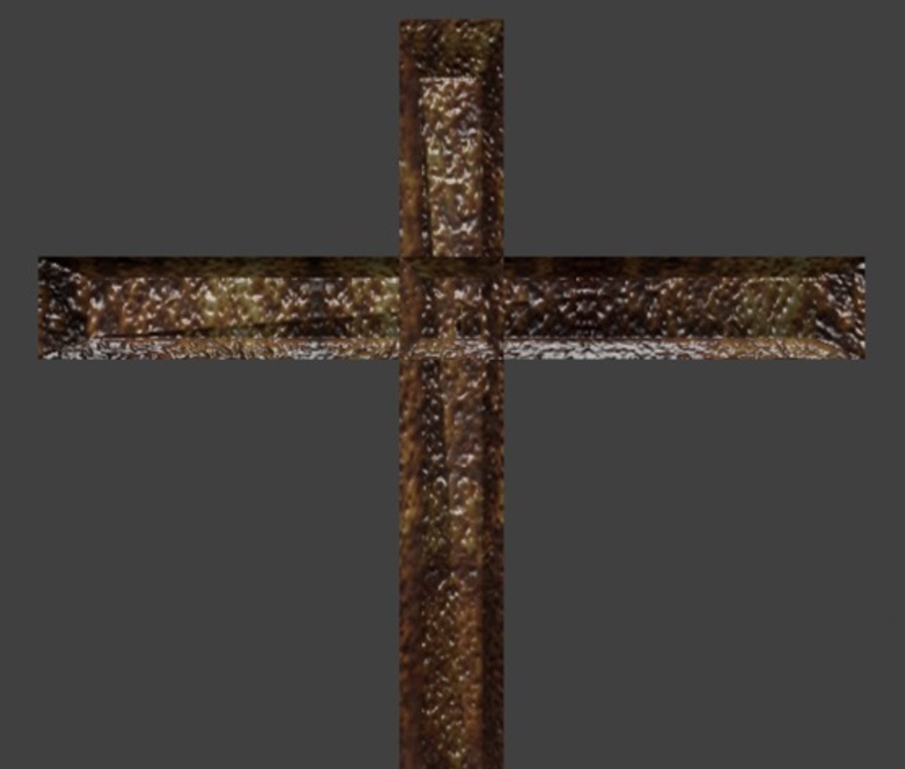 3d old iron cross model