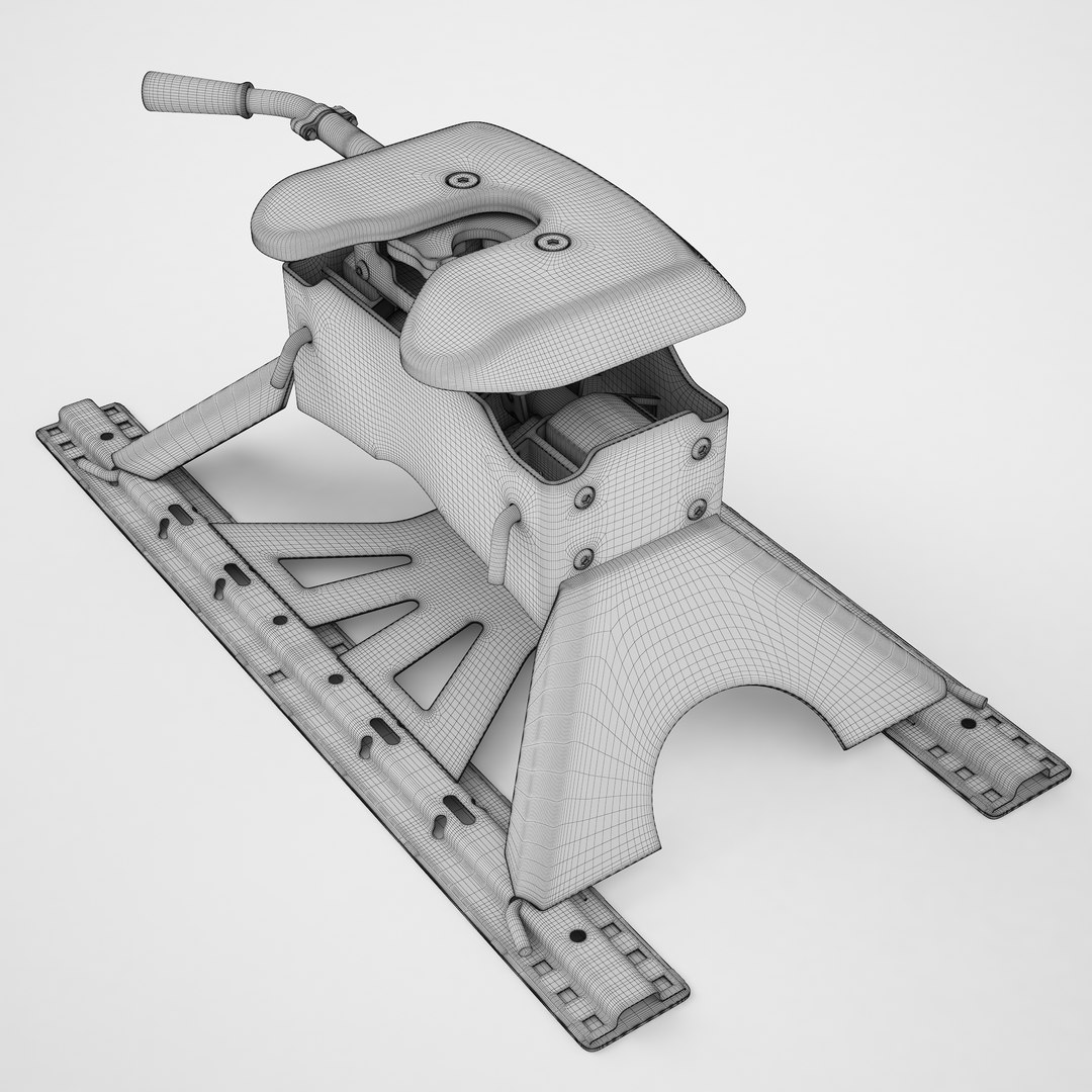 Fifth Wheel Pickup Truck 01 3D Model - TurboSquid 2197969