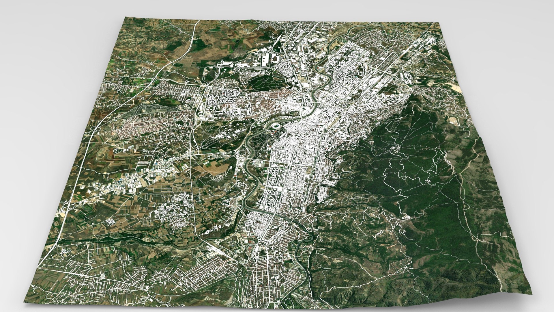 Cityscape Skopje Republic Of Macedonia 3D Model - TurboSquid 2012400