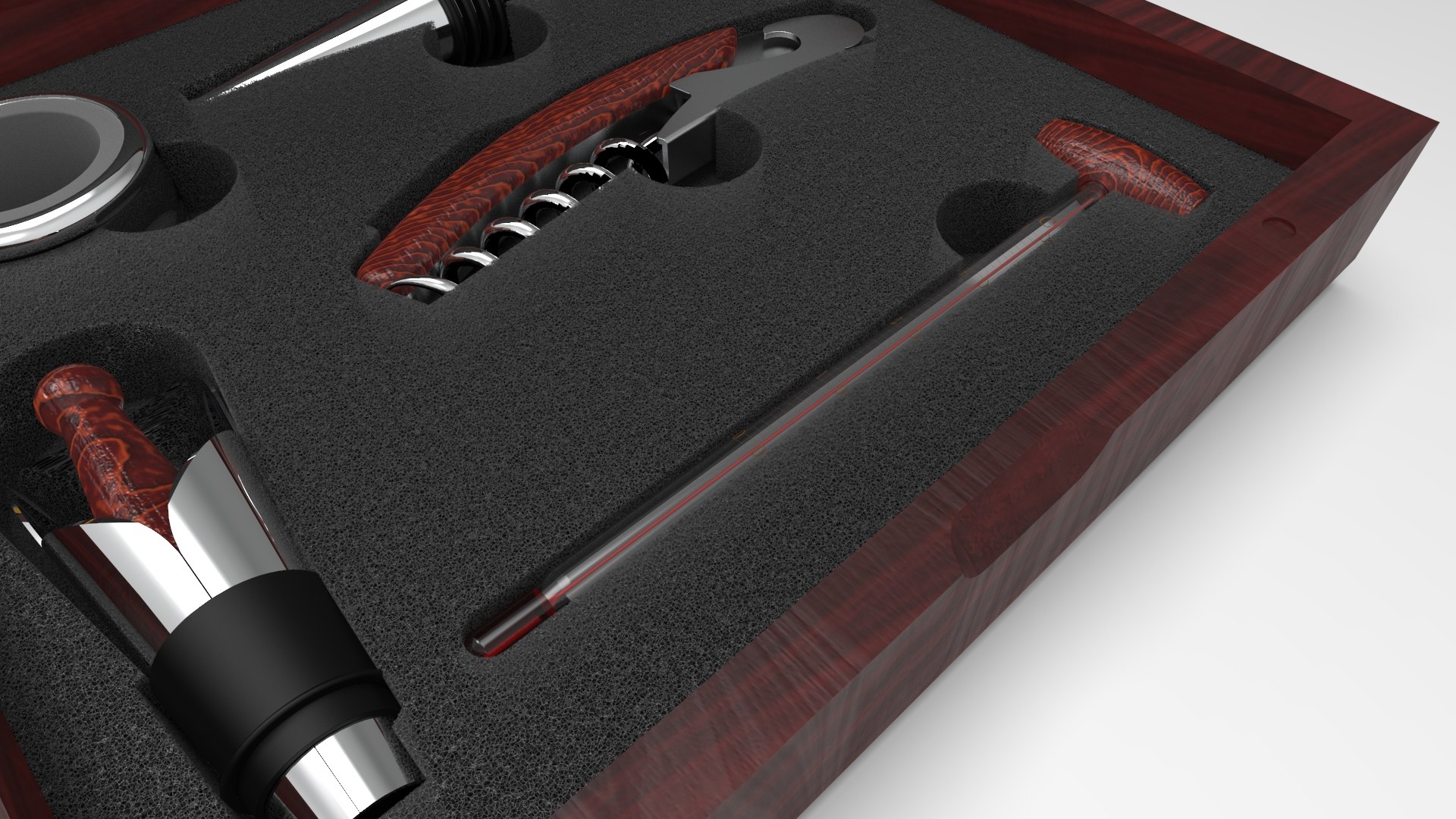 Wine Accessory Set - AB Model - TurboSquid 1946844