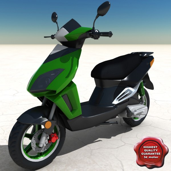 razor electric scooter e500s 3d 3ds