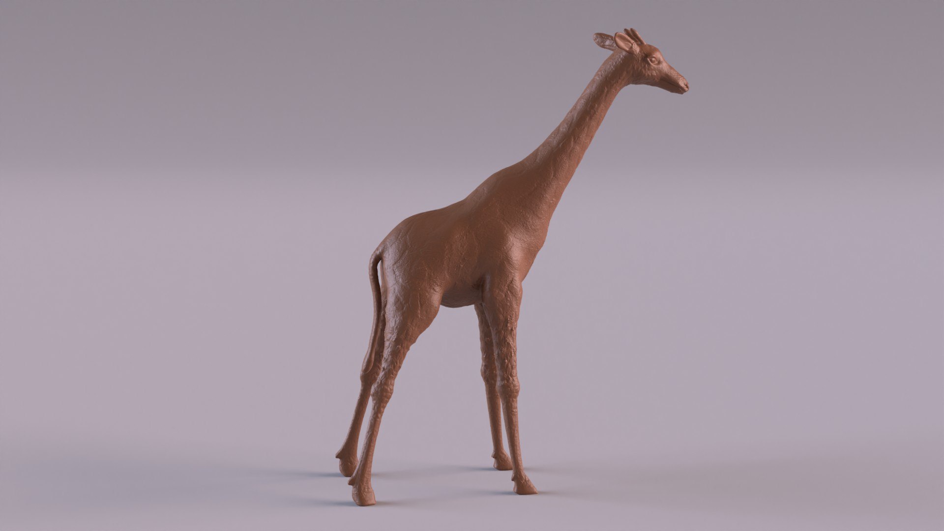 3D Model Giraffe Printable - TurboSquid 1990227