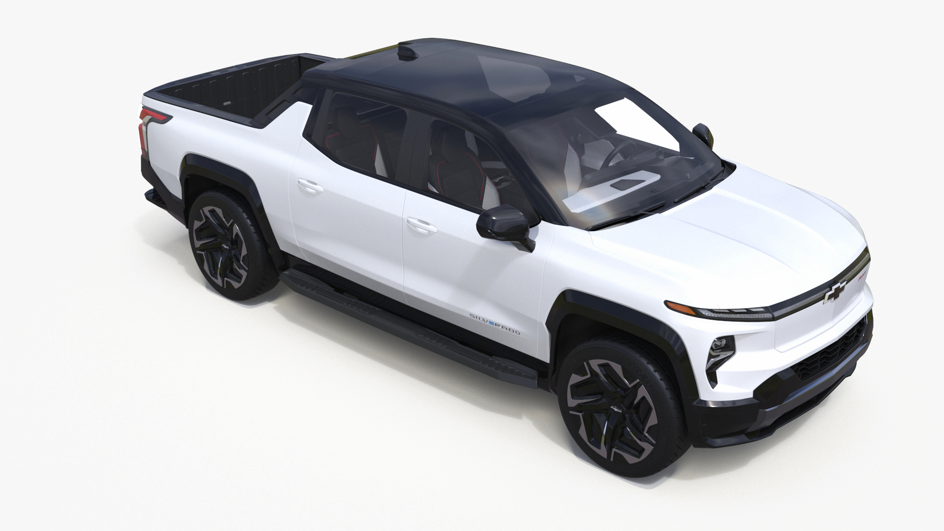 Chevrolet Silverado EV RST White 2024 3D Model - TurboSquid 2351934