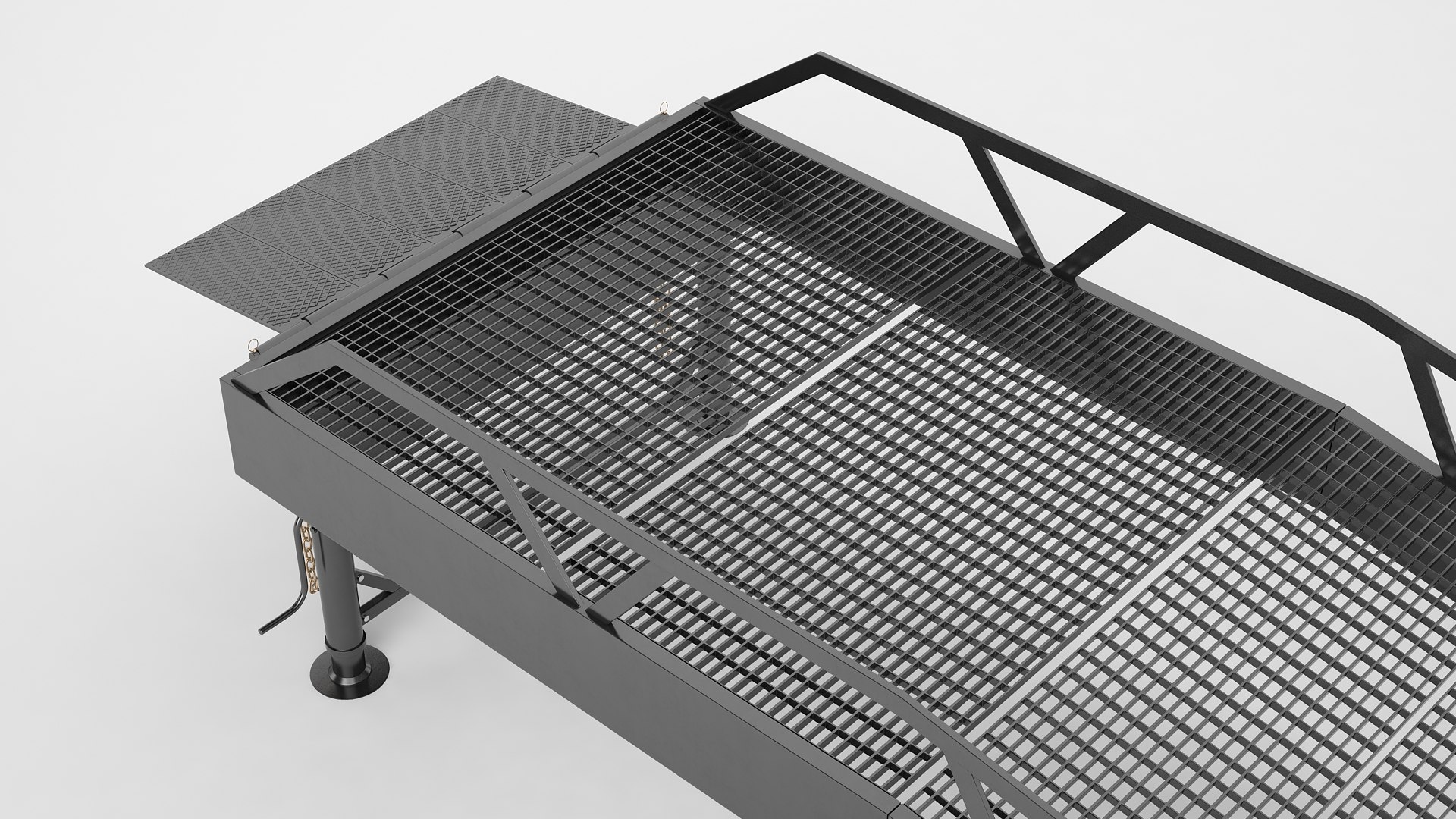 3D Used Portable Loading Ramp 01 - TurboSquid 1839320