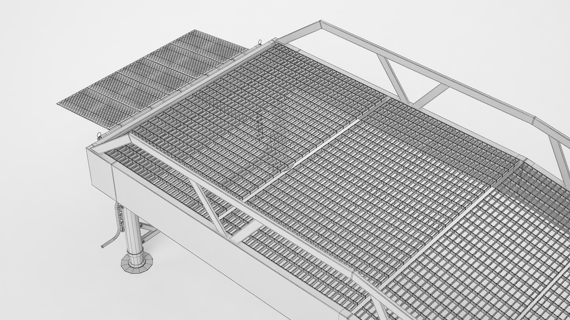 3D Used Portable Loading Ramp 01 - TurboSquid 1839320