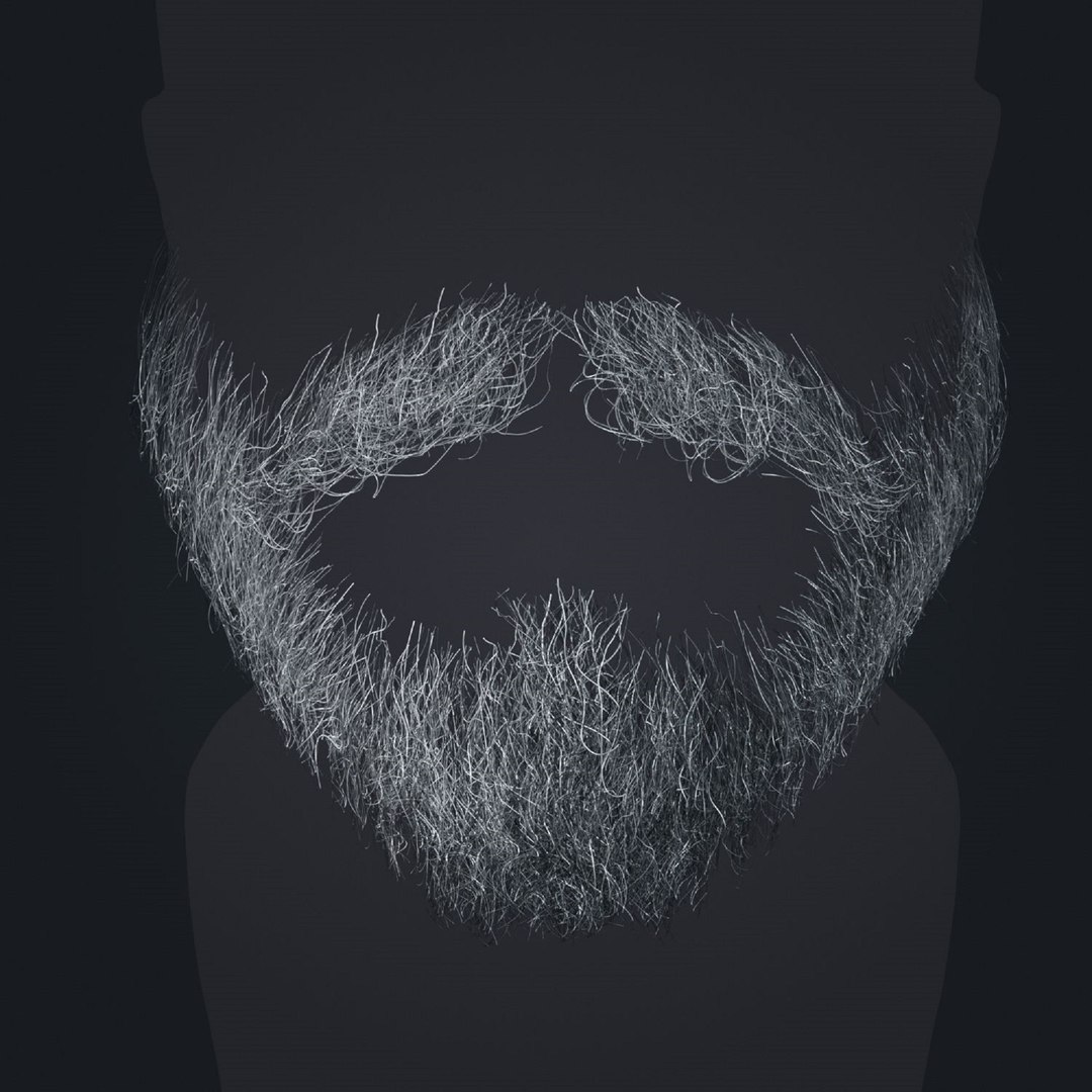 3D Model Beard RealTime 1 Version 2 - TurboSquid 1879676