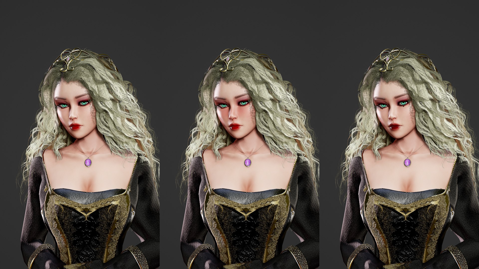 3D Noble Lady - TurboSquid 1967667