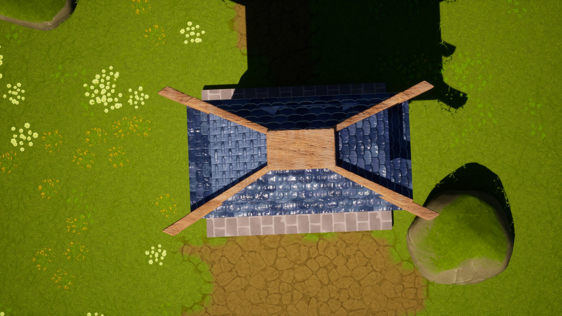 3D Japanese Stone Gate Model - TurboSquid 2264898