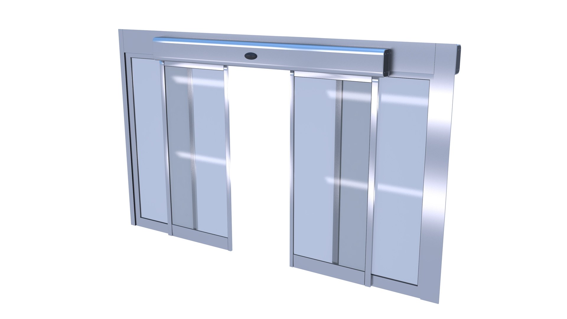 3D Automatic Sliding Door Model - TurboSquid 1878736